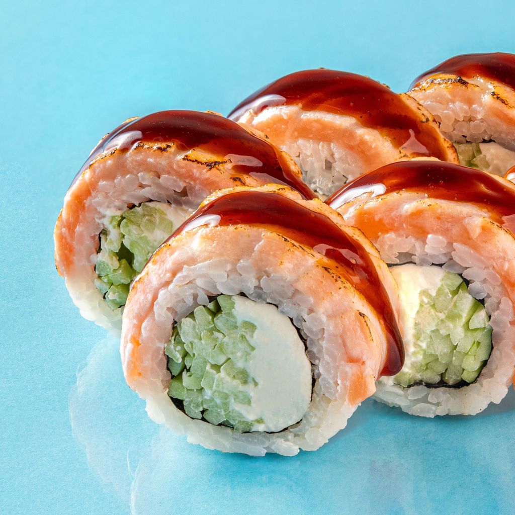 Филадельфия гриль Доставка роллов и суши — King Kong Sushi (Кинг Конг Суши)